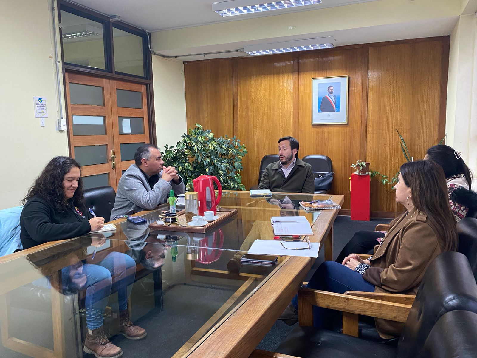 Alcalde de La Ligua se reunió con Seremi de Bienes Nacionales para dialogar sobre el ...